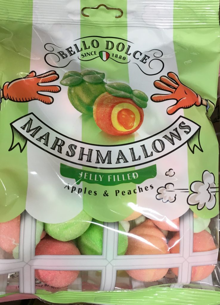 Bello Dolce Marshmallows Jelly Filled Apples Peaches Gefunden Bei