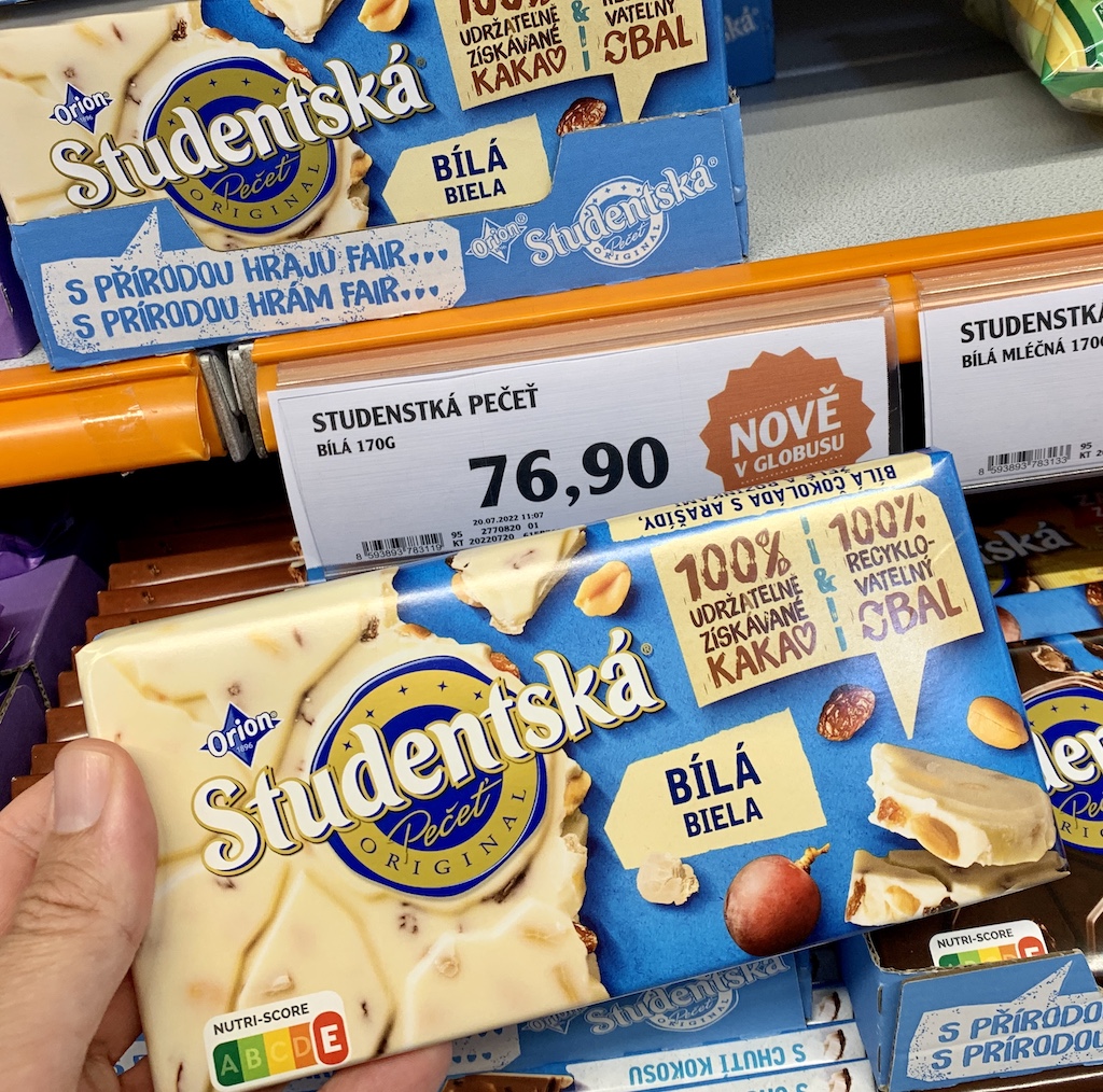 Orion Studentska Bila Nutri-Score E, 170 Gramm - naschkater.com - das ...