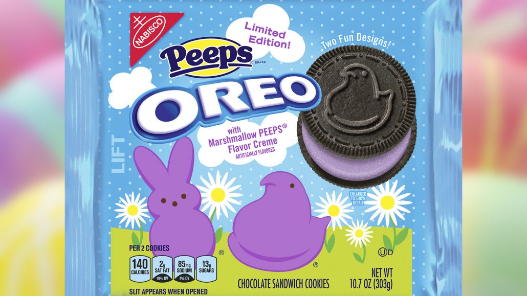 Oreo Peeps dark-pink - naschkater.com - das Süßigkeiten-Marketing-Blog