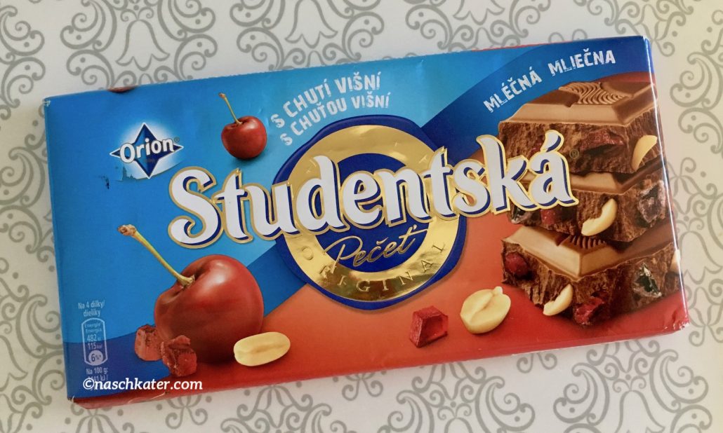 Orion Studentská Schokolade mit Kirsche - naschkater.com - das ...