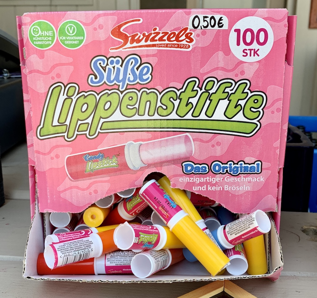 Swizzels Süße Lippenstifte Display Box 100er Das Original Einzigartiger ...