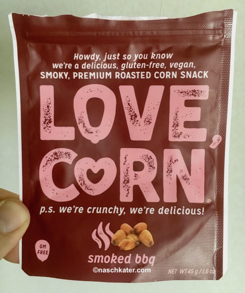 Love Corn Snack smoked bbq - naschkater.com - das Süßigkeiten-Marketing ...
