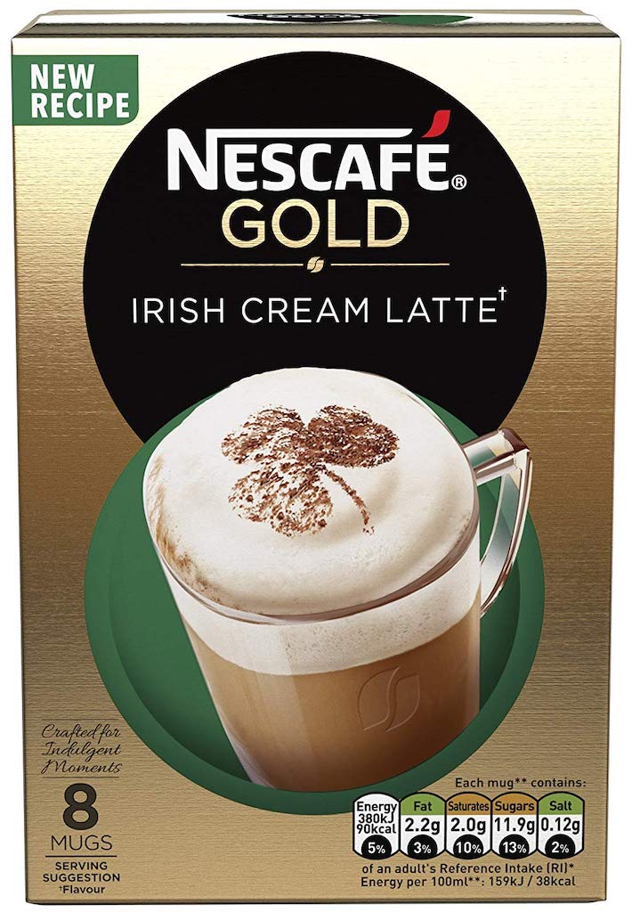 Nestlé Nescafé Gold Irish Cream Latte 8 Becher - naschkater.com - das ...
