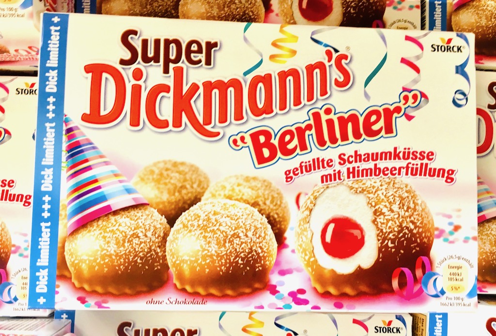 Storck Super Dickmann's Berliner Gefüllte Schaumküsse mit ...