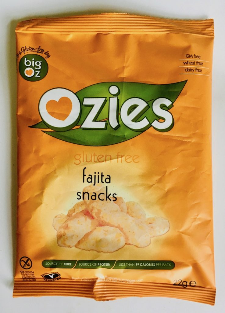 big oz Ozies gluten free fajita snacks Chips - naschkater.com - das ...