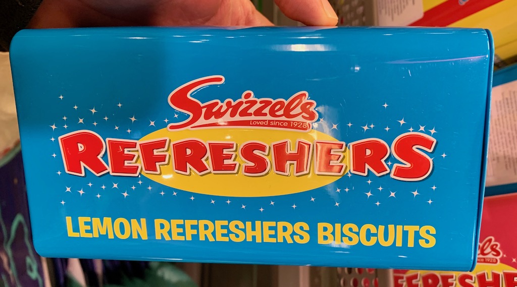 Swizzels Refreshers Lemon Refreshers Biscuits in Blechdose - naschkater ...