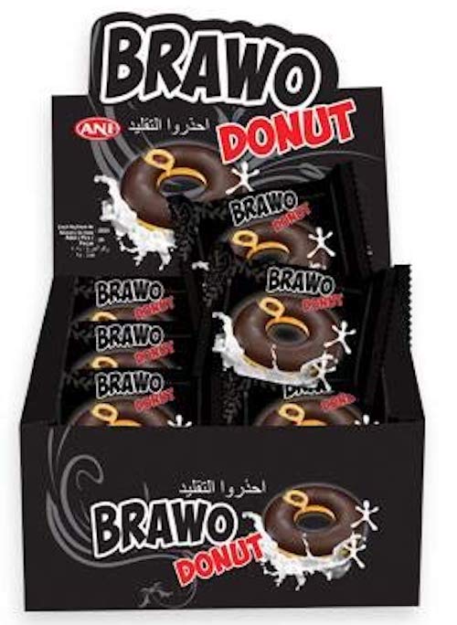 ANE Brawo Donut Gebäck einzelverpackt - naschkater.com - das ...