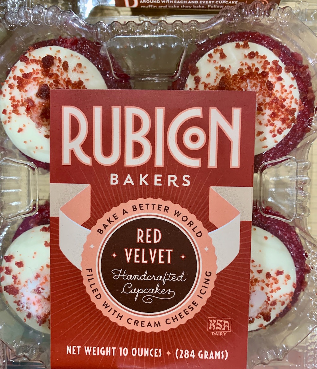 Rubicon Bakers Red Velvet Handcrafted Cupcakes Filled with Cream Cheese ...