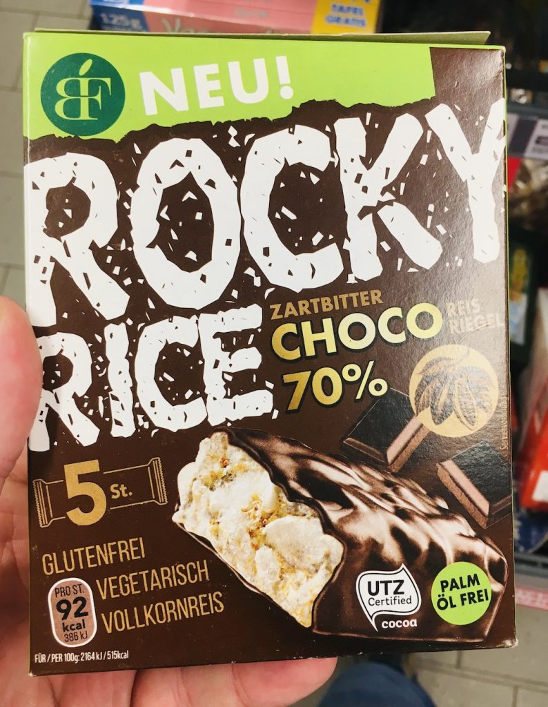 BF Rocky Rice Choco 70% 5 Stück Reisriegel - naschkater.com - das ...