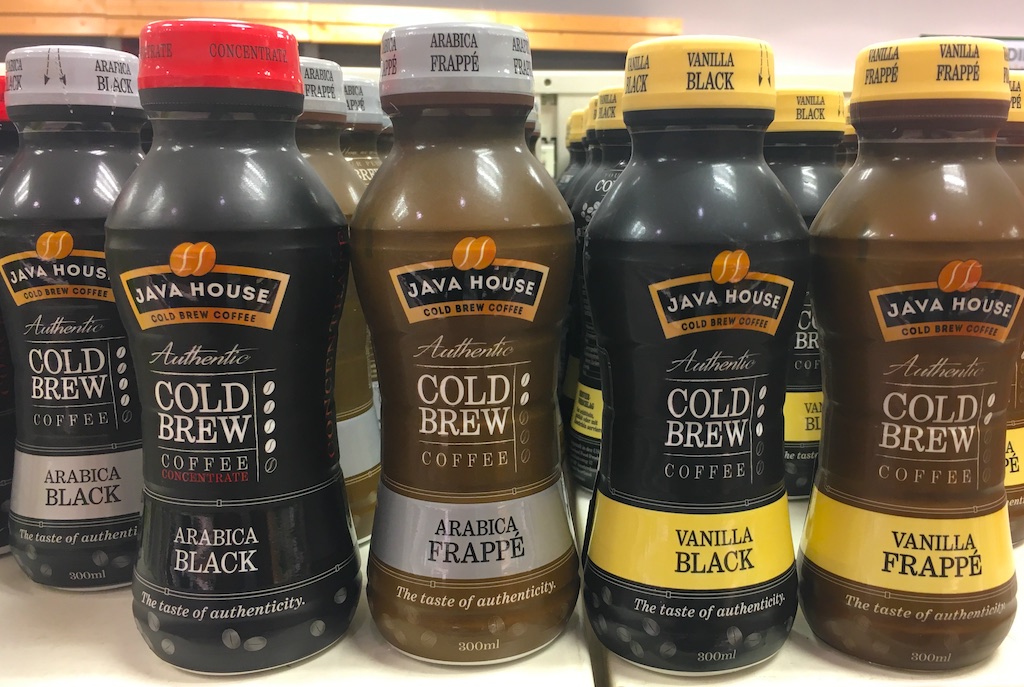 Java House Cold Brew Coffee Arabica Black Arabica Frappé Vanilla Black ...