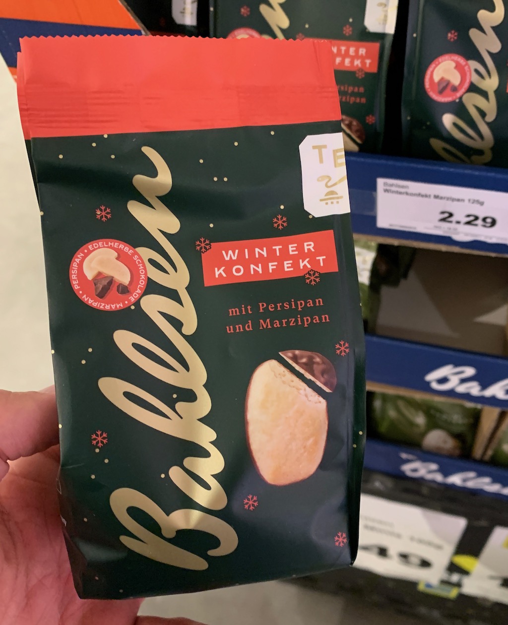 Bahlsen Winterkonfekt mit Persipan und Marzipan 125G 2023 - naschkater ...