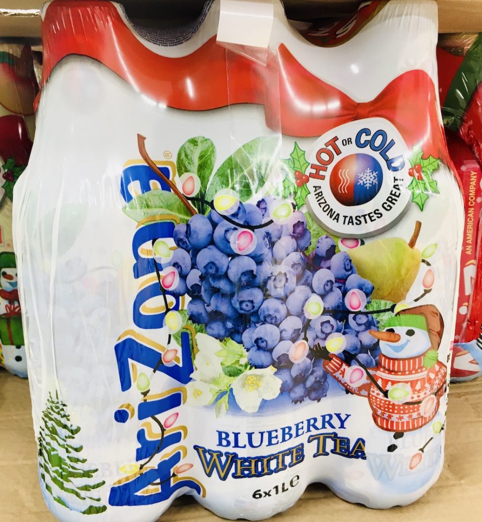Arizona White Tea Blueberry Getränke - naschkater.com - das Süßigkeiten ...