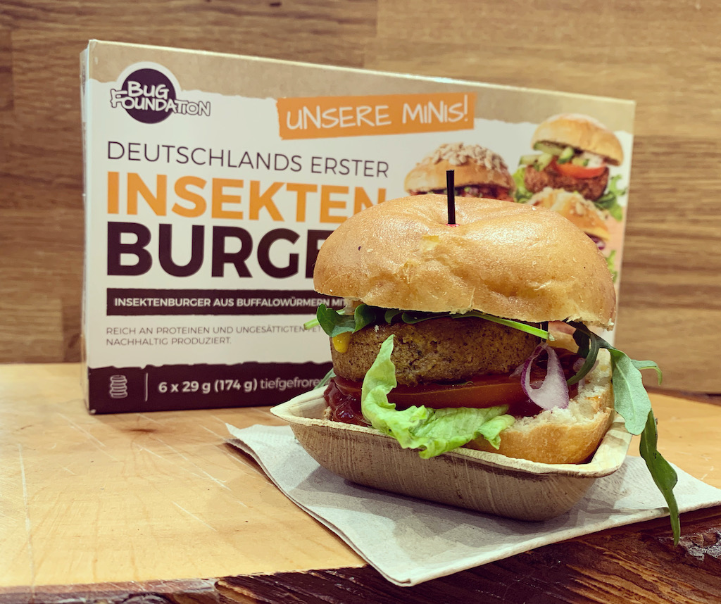 Bug Foundation Deutschlands erster Insekten-Burger 6x29 Gramm ...