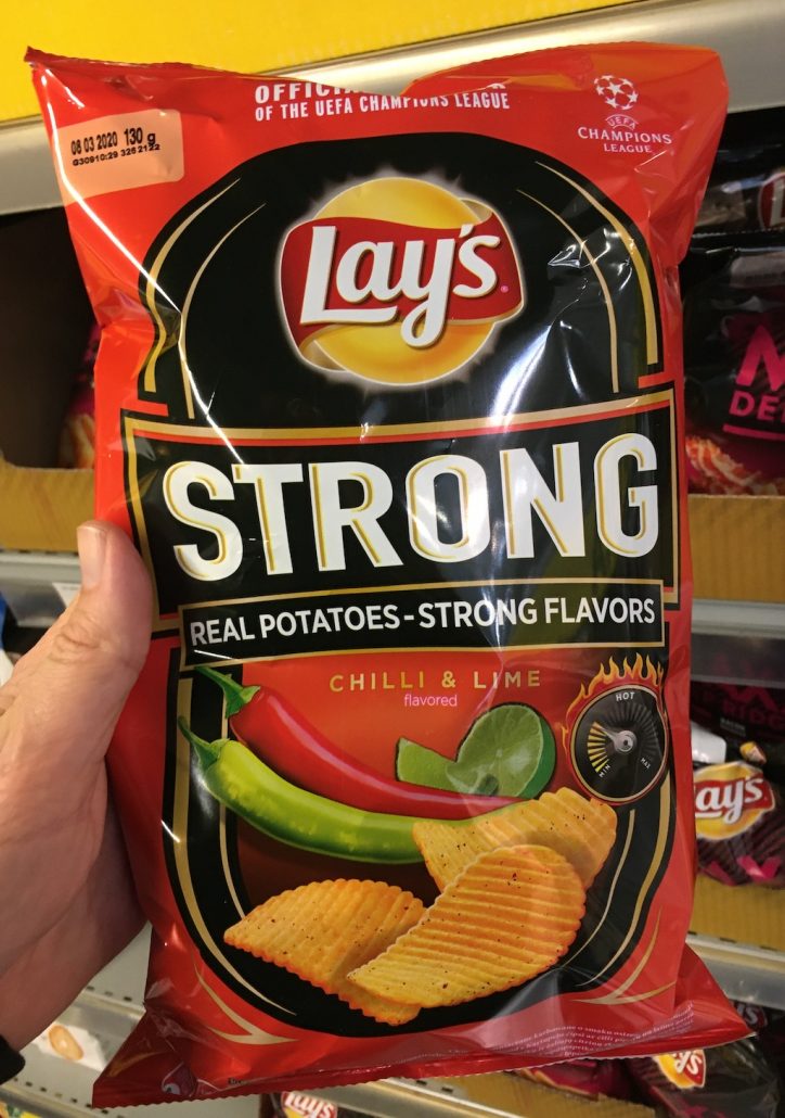 Lays Strong Chilli-Lime Chips - naschkater.com - das Süßigkeiten ...
