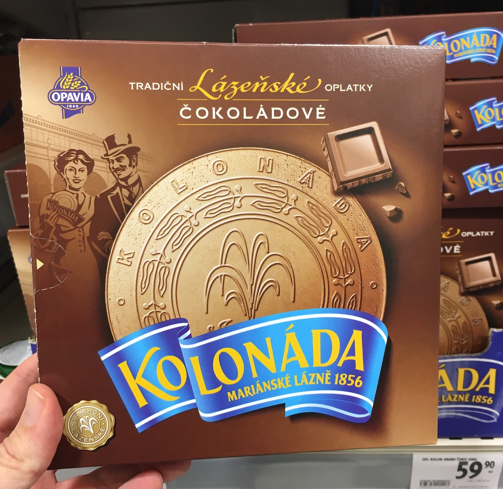 Opavia aus Tschechien: Karlsbader Oblaten und Fidora Waffeltaler