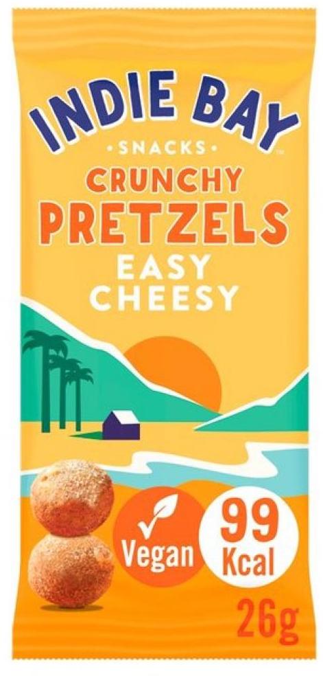 Indie Bay Snacks Crunchy Pretzels Easy Cheesy 26 Gramm - naschkater.com ...