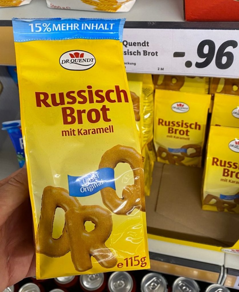 Dr. Quendt Russisch Brot mit Karamell Unser Original 115G - naschkater ...