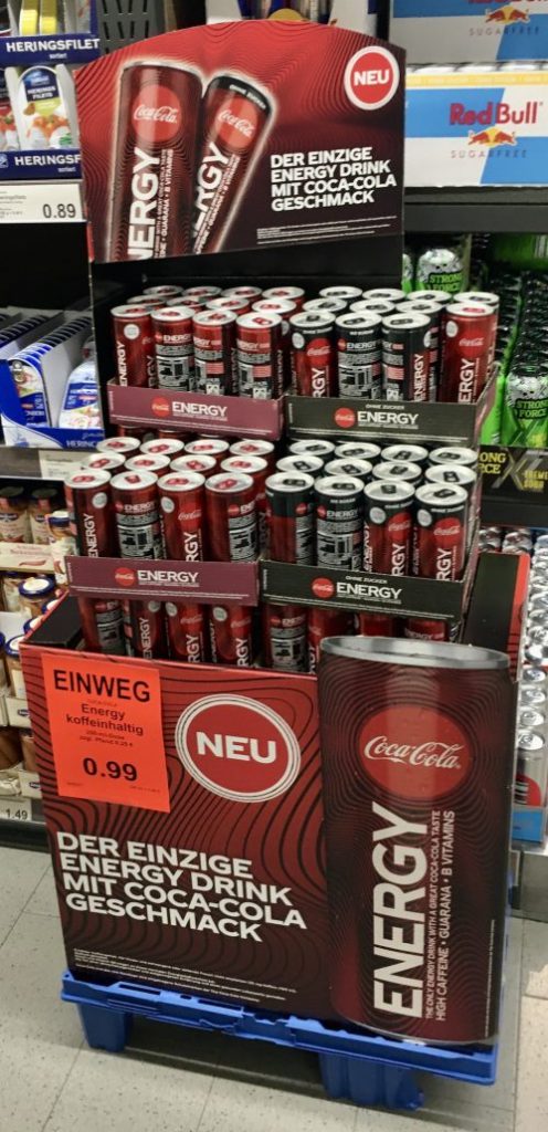 Coca Cola Energy POS-Display - naschkater.com - das Süßigkeiten ...