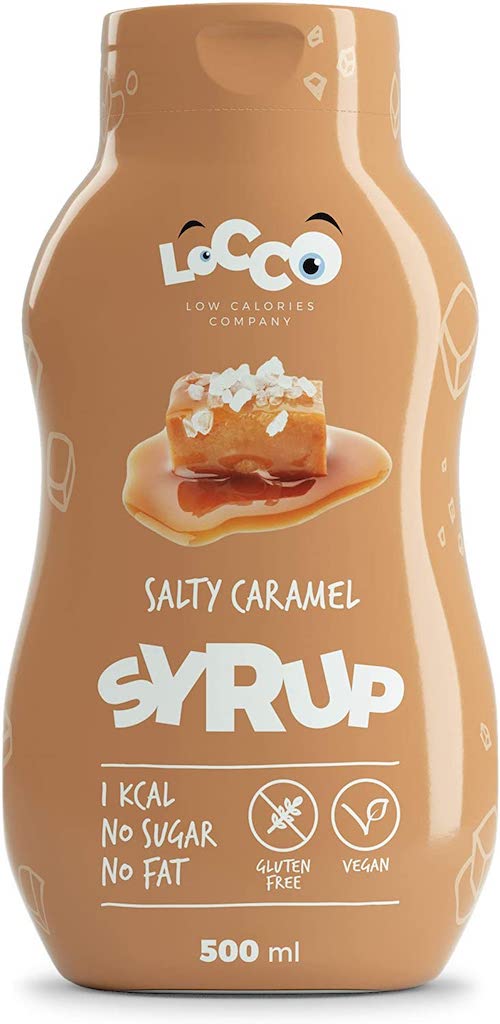 Locco Salty Caramel Syrup 500ML No Sugar No Fat - naschkater.com - das ...