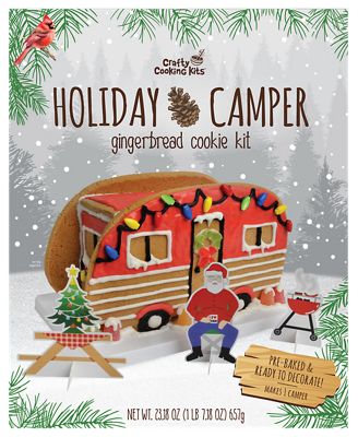 Crafty Cooking Kits Holiday Camper Gingerbread Cookie Kit 657G ...