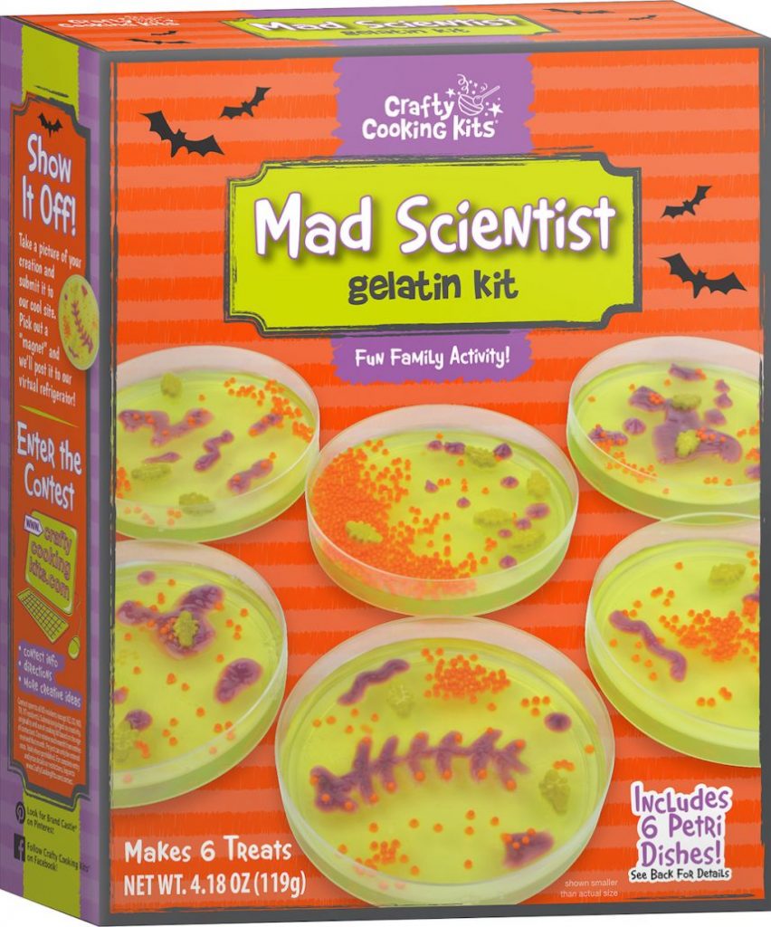 Crafty Cooking Kits Mad Scientist gelatin kit 119G - naschkater.com ...