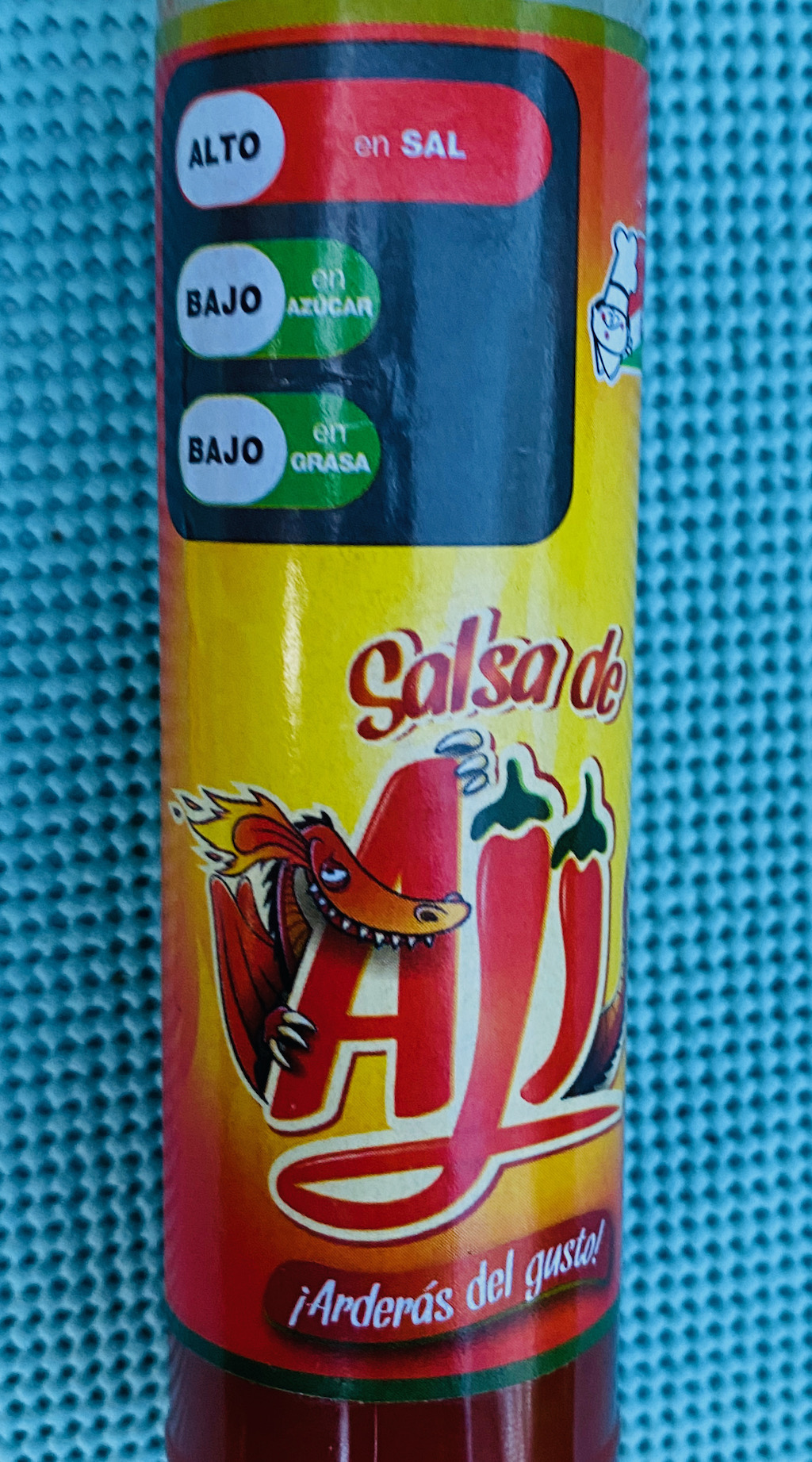 Salsa de Aji mit Nährwertampel - naschkater.com - das Süßigkeiten ...