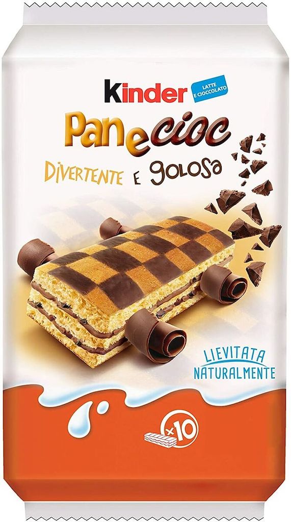 Ferrero KINDER Pan e cioc 10er - naschkater.com - das Süßigkeiten ...