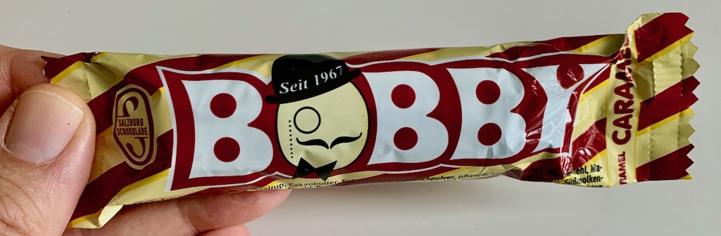 Salzburg Schokolade Bobby Riegel einzeln Caramel - naschkater.com - das ...