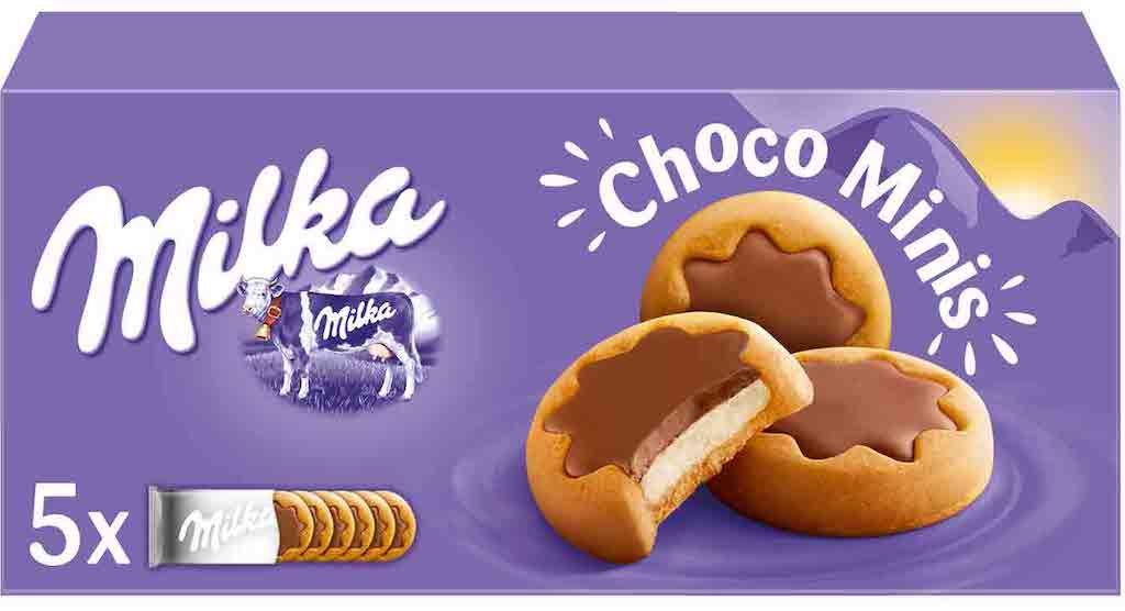 Milka Choco Minis 185 Gramm 5er Kekse - naschkater.com - das ...