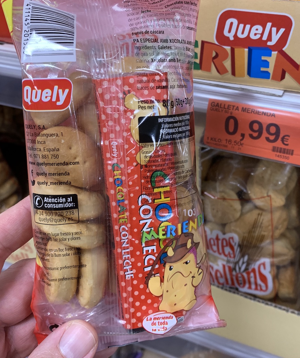 Quely Choc Kekse mit Comicfiguren - naschkater.com - das Süßigkeiten ...