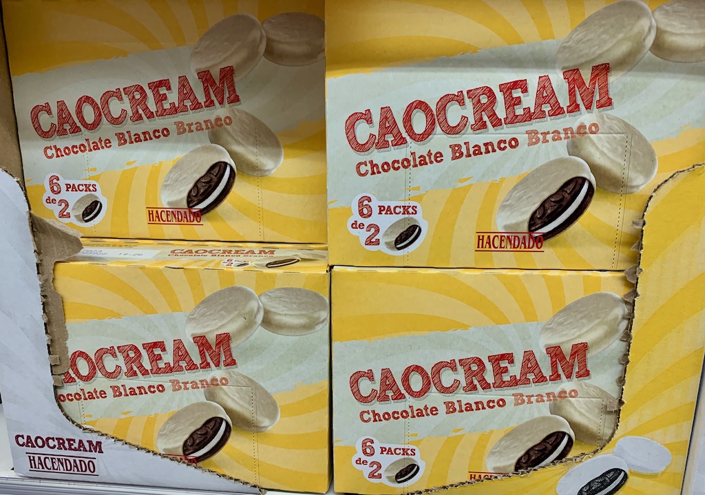 Mercadona Hacendado (Spanien) Caocream Oreo White 6x2er - naschkater ...