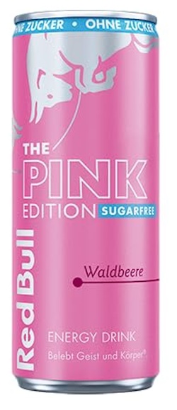 Red Bull The Pink Edition Sugarfree Waldbeere - naschkater.com - das ...