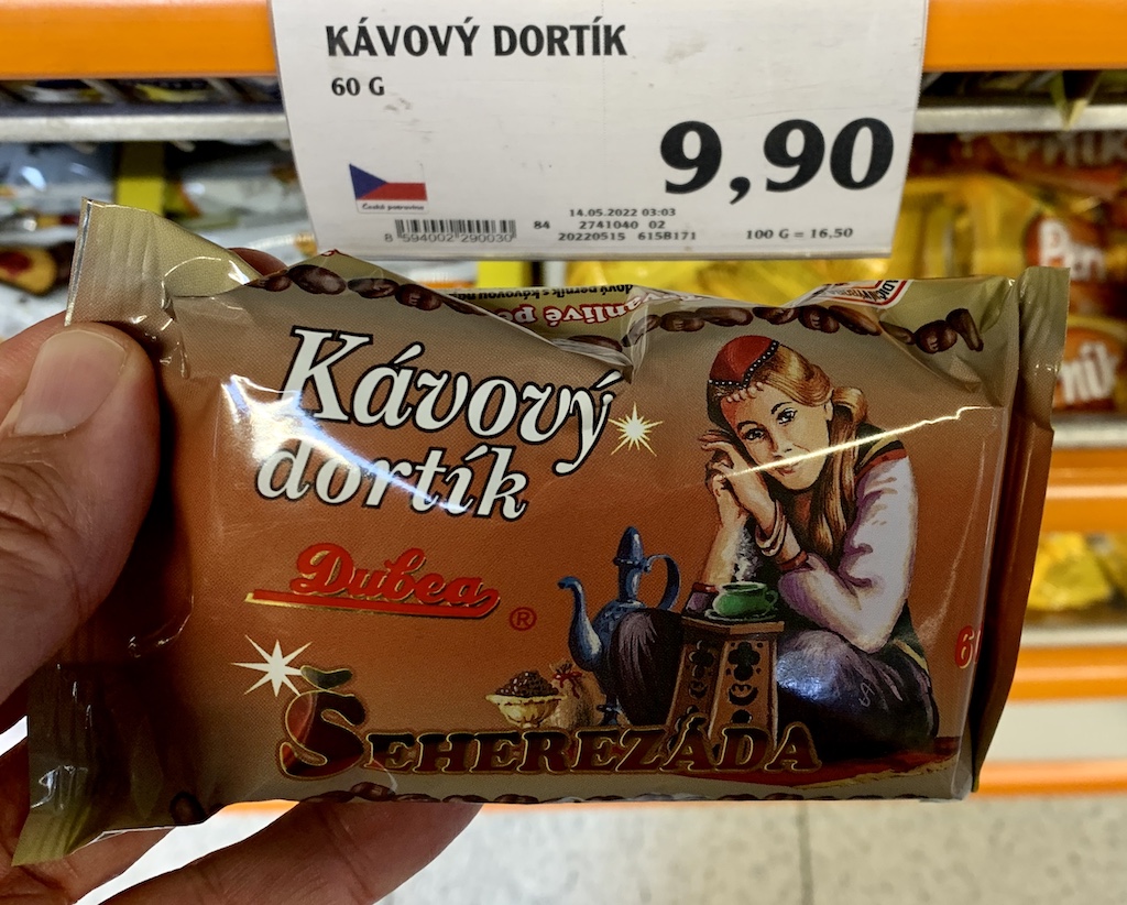 Dubea Kavovy dortik Kaffeekuchen Seherezada 60G - naschkater.com - das ...