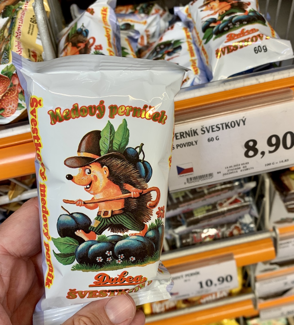 Dubea Medovy ernicek Svestkovy Zwetschke 60G Igel - naschkater.com ...