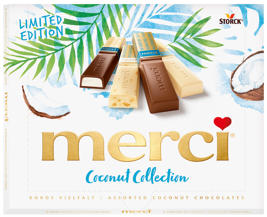 Storck Merci Finest Selection Coconut Collection 250g Limited Edition ...