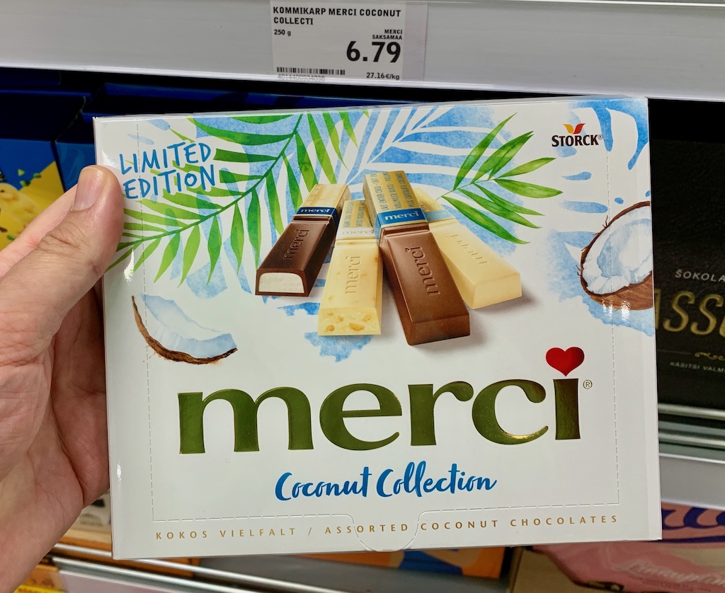 Storck Merci Coconut Collection 250G Estland - naschkater.com - das ...