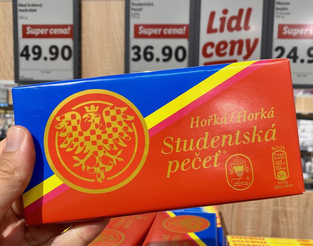 Horka Studentska pecet Tafelschokolade - naschkater.com - das ...