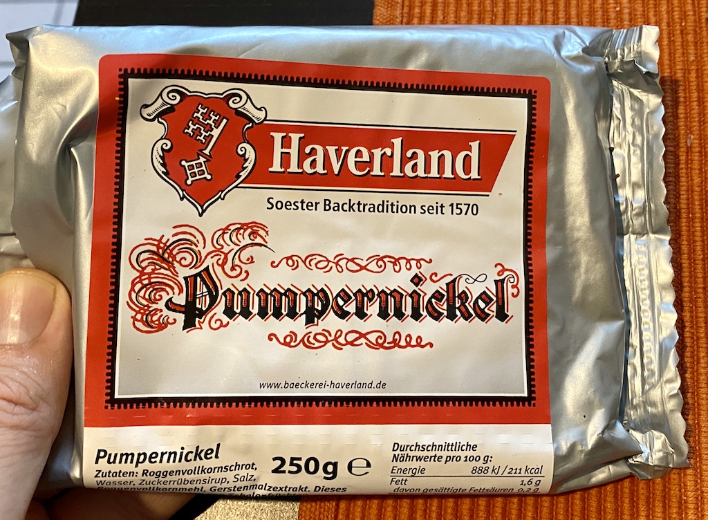 Haverland Soester Backtradition seit 1570 Pumpernickel 250G ...