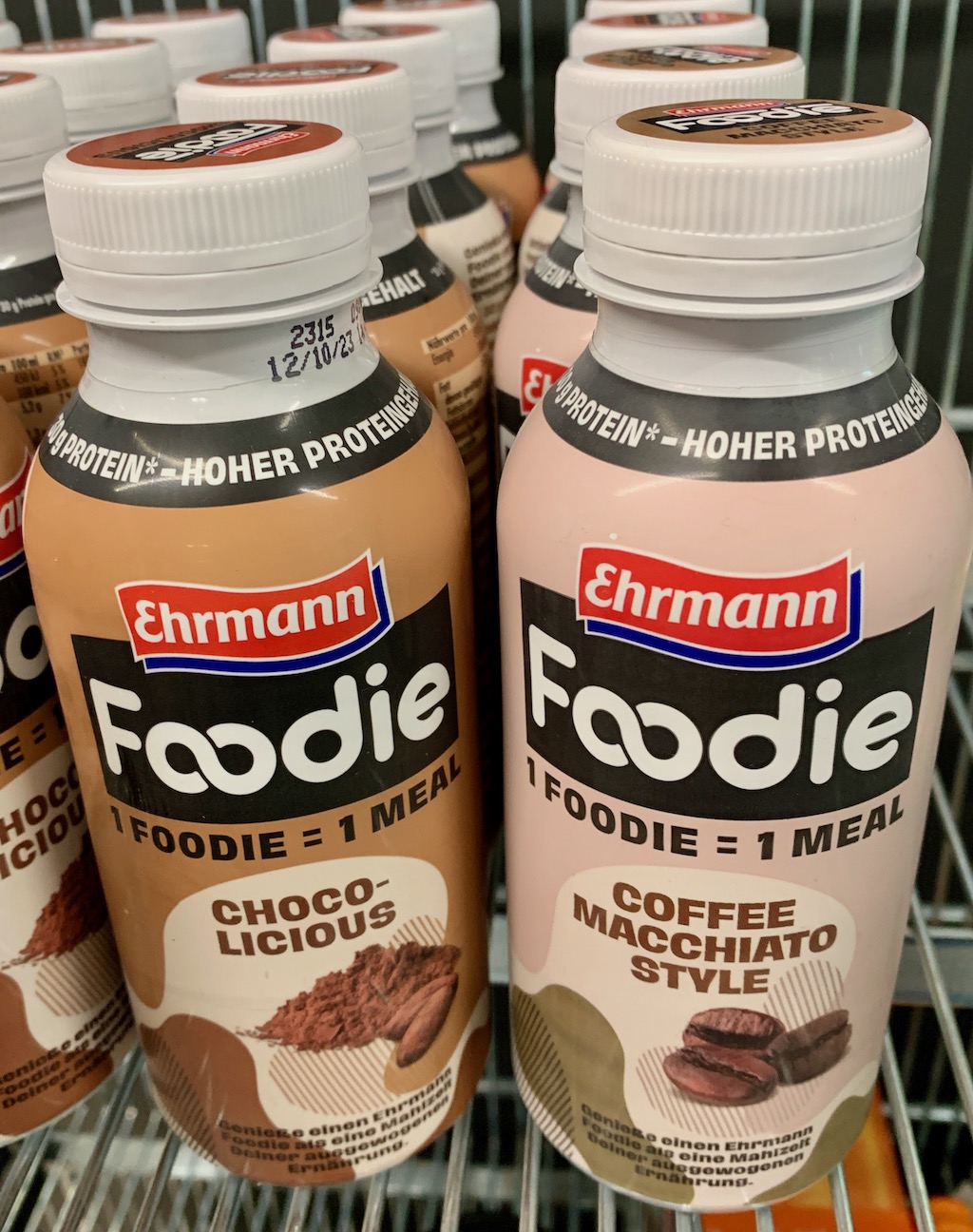 Ehrmann Foodie Proteindrink Chocolicious_Coffee Macchiato - naschkater ...