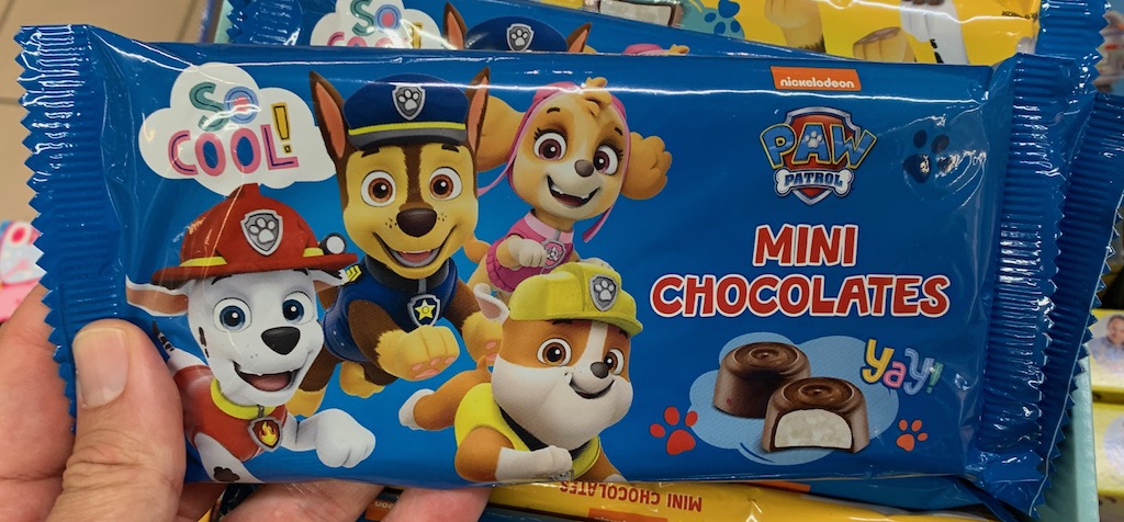 Nickelodeon Paw Patrol Mini Chocolates - naschkater.com - das ...