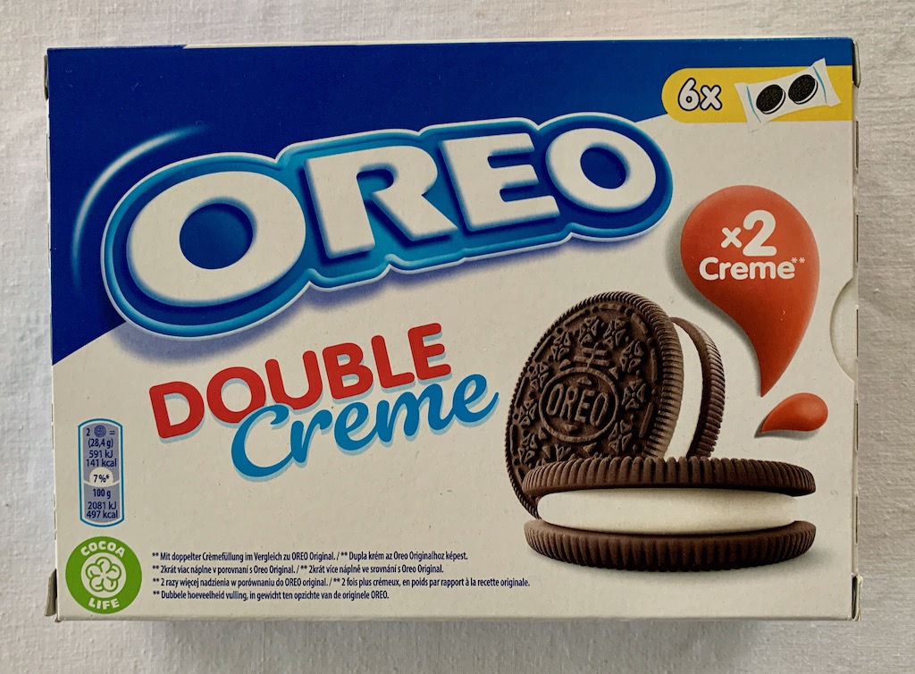 Mondelez Oreo Double Creme 6er - naschkater.com - das Süßigkeiten ...