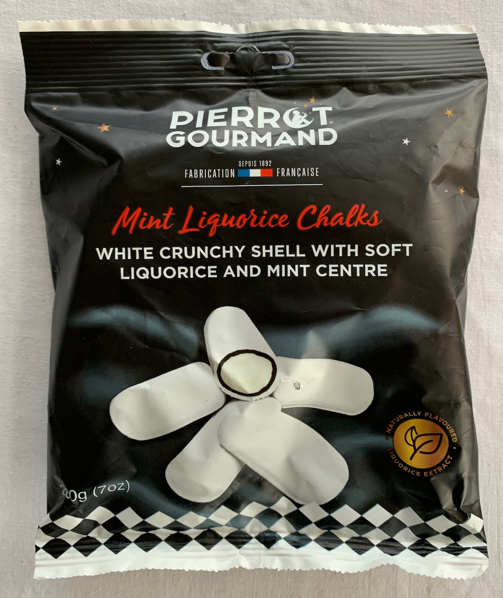 Pierrot Gourmand Mint Liquorice Chalks Schulkreide Tafelkreide-Lakritz ...