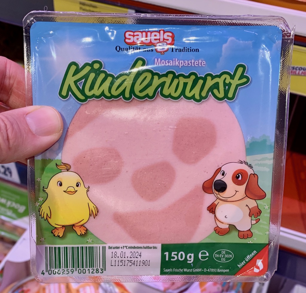 Sauels Kinderwurst Mosaikpastete 150G - naschkater.com - das ...