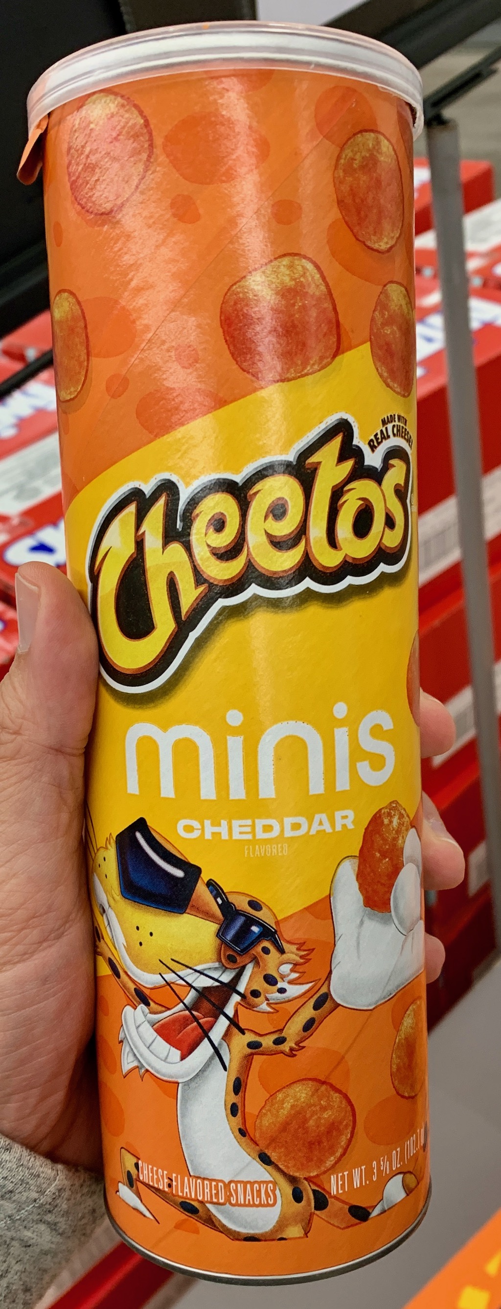Cheetos Minis Cheddar Stacks USA - naschkater.com - das Süßigkeiten ...