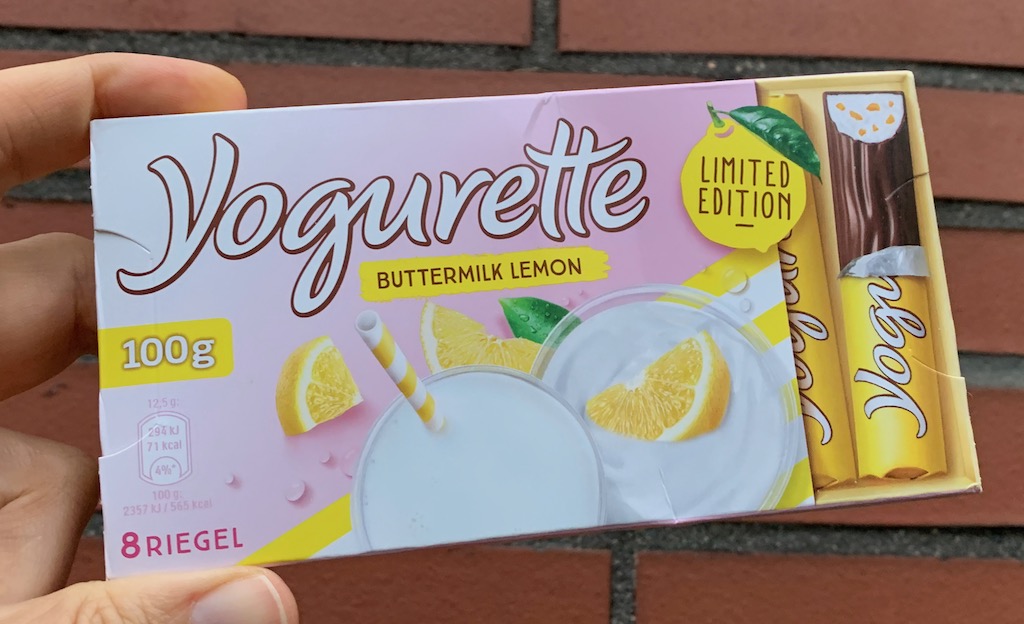 Ferrero Yogurette Limited Edition Buttermilk Lemon 100G 8er ...