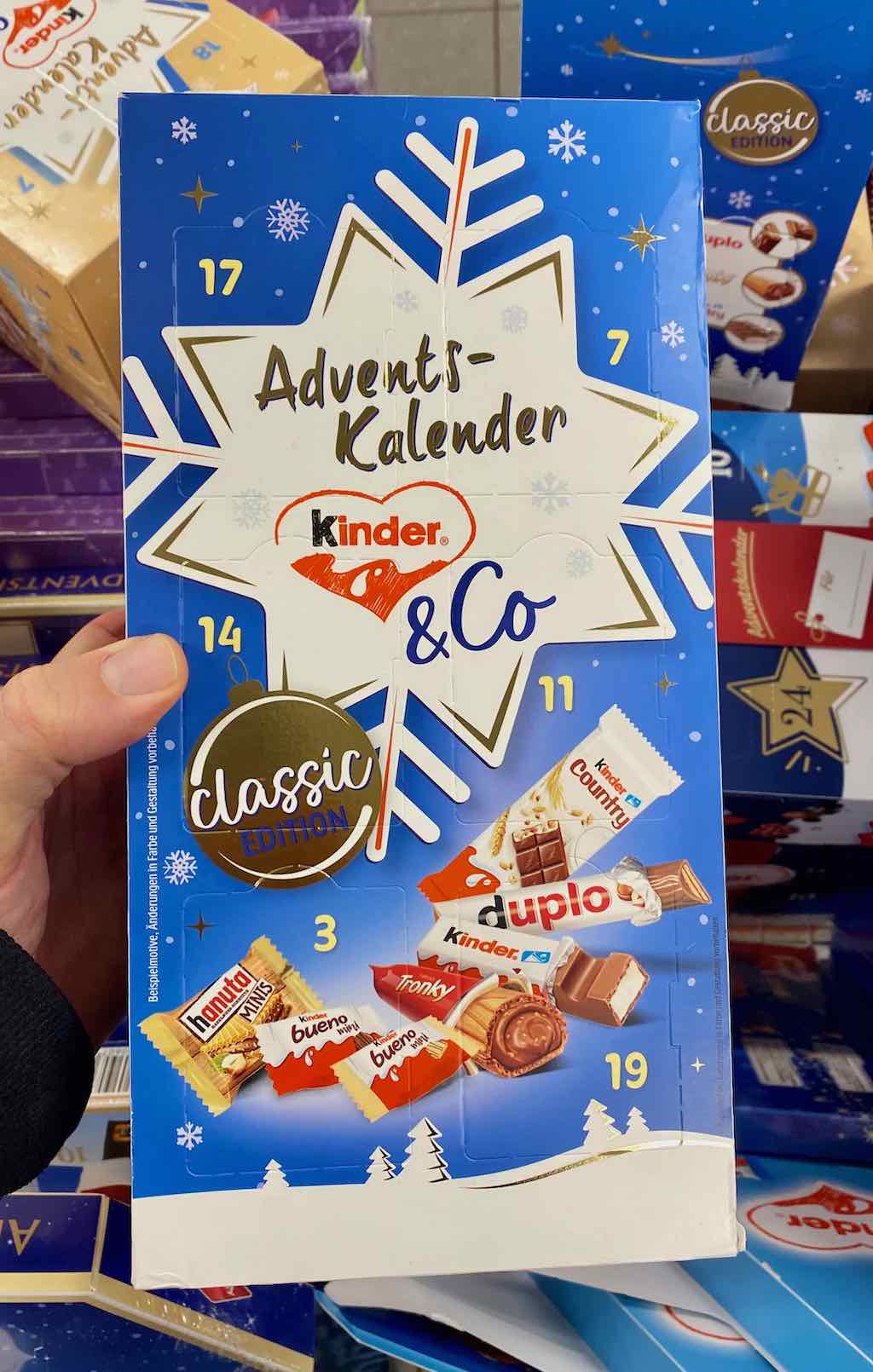 Ferrero Kinder & Co Classic Adventskalender 2024 - naschkater.com - das ...