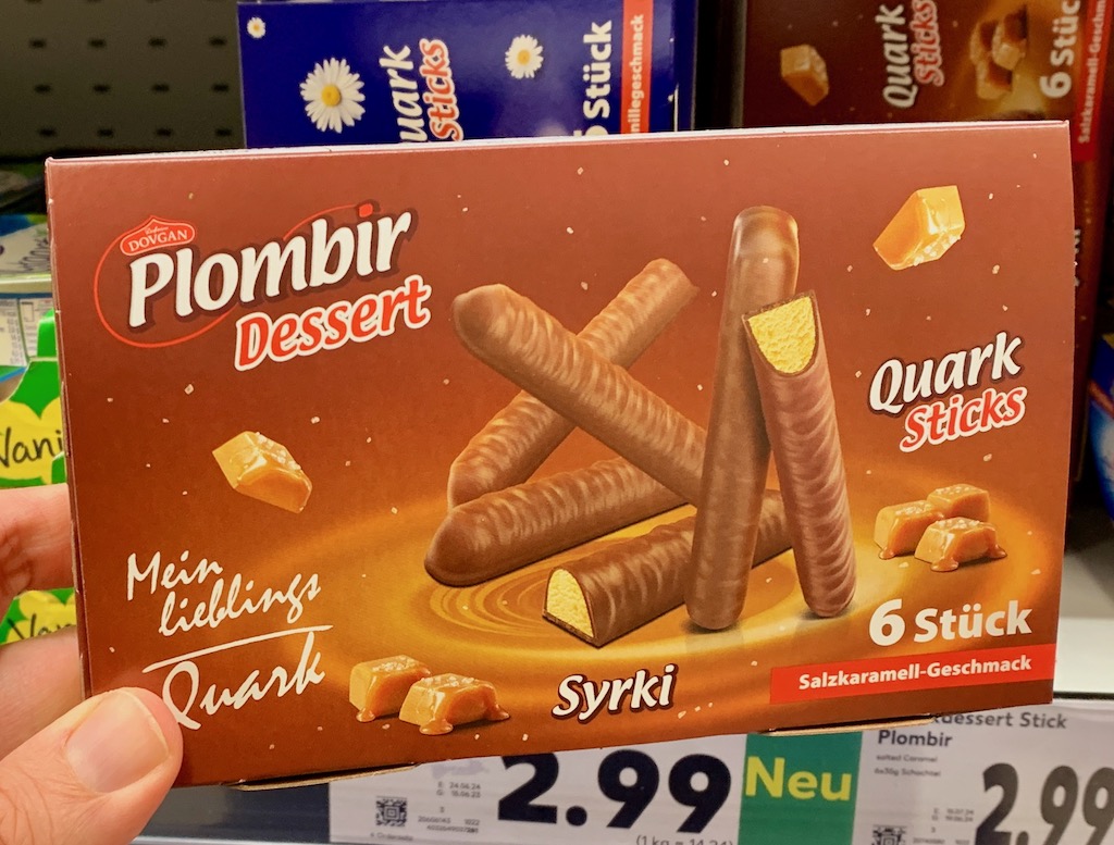 Plombir Dessert Quark Sticks Salzkaramell Syrki 6er - naschkater.com ...