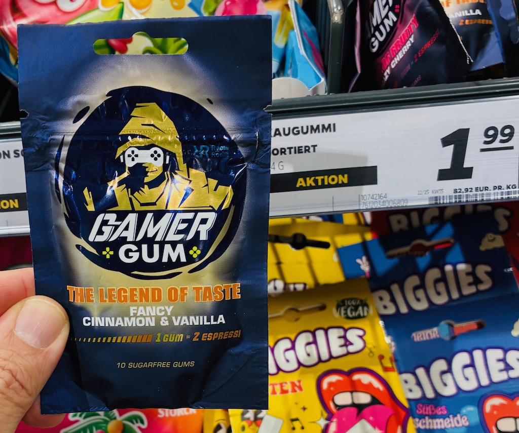 Gamer Gum Fancy Cinnamon+Vanilla 10er - naschkater.com - das ...