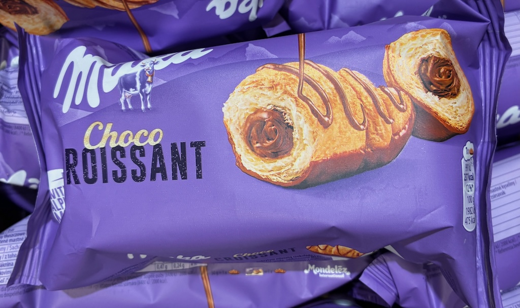 Milka Choco Croissant Tschechien - naschkater.com - das Süßigkeiten ...