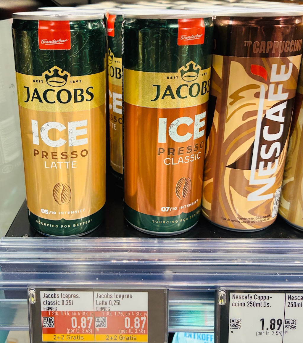 Jacobs Icepresso Latte Classic Nescafe Cappuccino Dosen Österreich ...